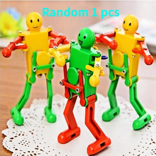 Clockwork Wind Up Dancing Robot Toy for Baby Kid Developmental Gift ...