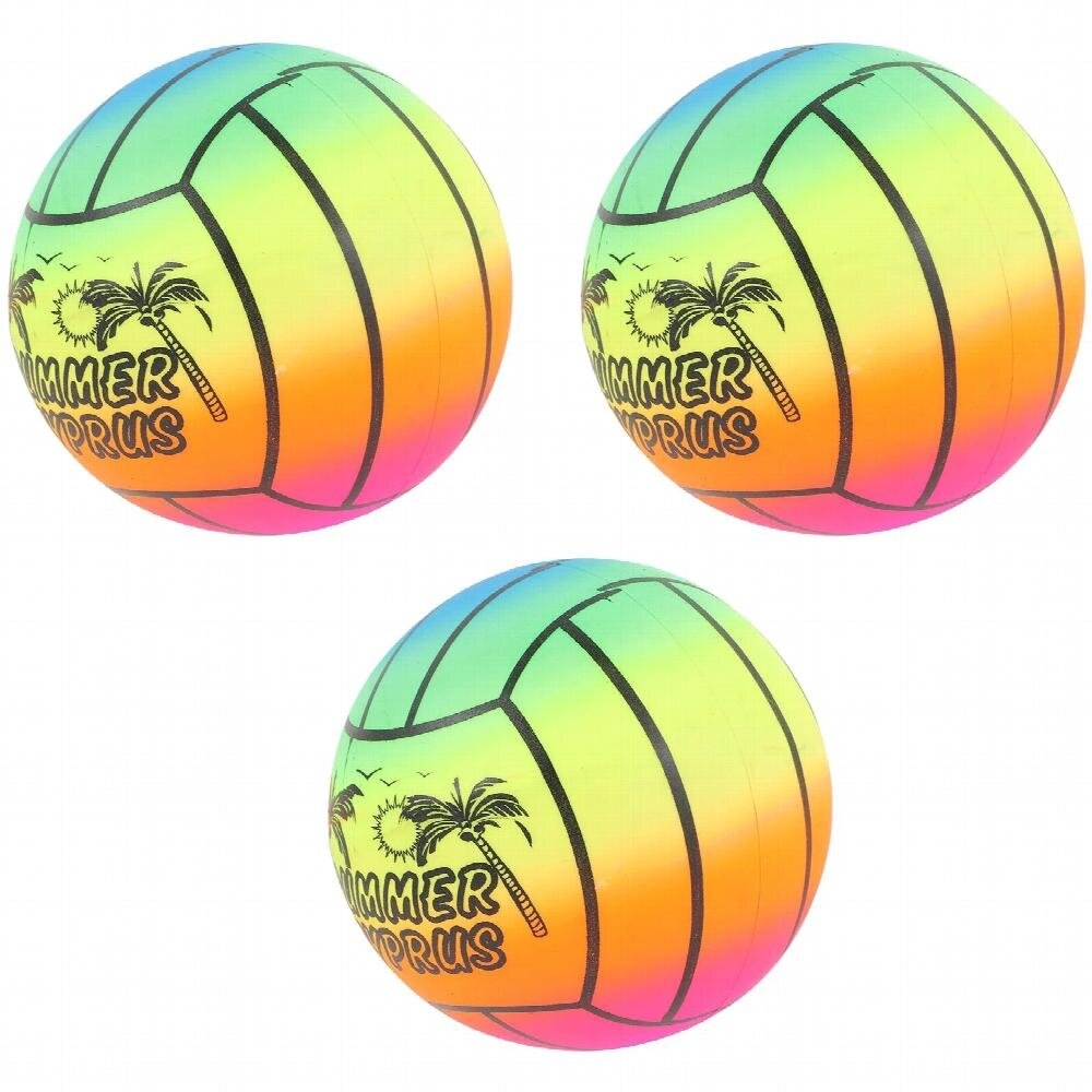 Beach Balls Rainbow Balls- friendly Gradient Bright Children Handballs ...