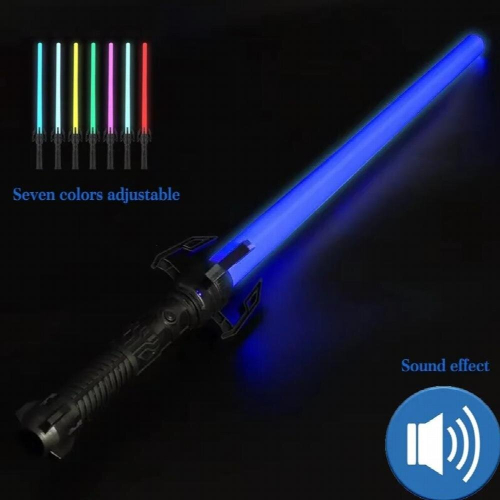 Lightsaber Glowing Sound Induction Toy Laser Sword Telescopic Sword ...