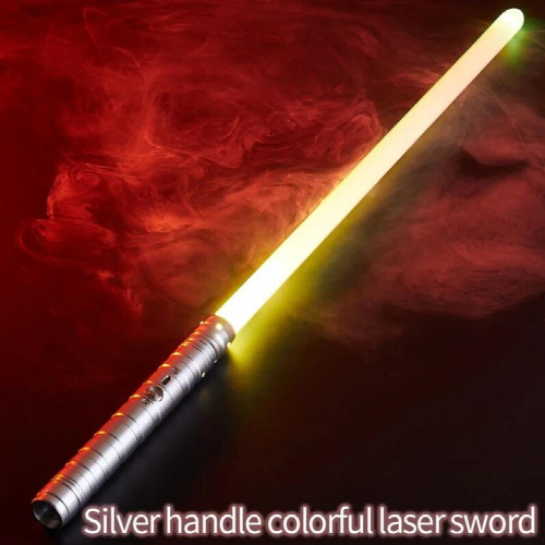 Gravity Sensing Lightsaber 7/15-color Metal Laser Sword Rechargeable ...