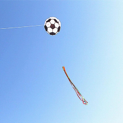 football kite flying toys for children kites line giant kites soft ...