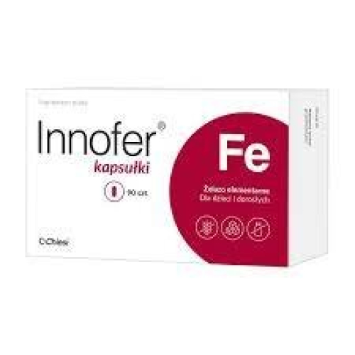 Innofer, 90 capsules,prevent iron deficiency and anemia on OnBuy