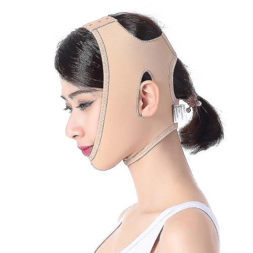 Post Surgical Chin Bandage For Women Neck And Chin Compression Garment ...