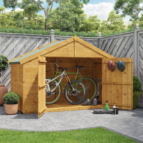 (4x8) BillyOh Mini Master Tongue and Groove Apex Bike Store on OnBuy