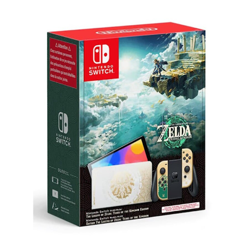 Nintendo Nintendo Switch OLED Console - Zelda Edition - Enhanced OLED ...