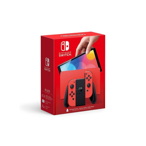 Nintendo Switch OLED Mario Red Console - Limited Edition with Exclusive ...
