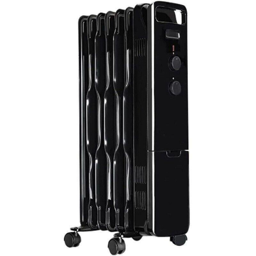 7 Fin Oil Filled Radiator 1500w with Adjustable Thermostat 3 Heat ...