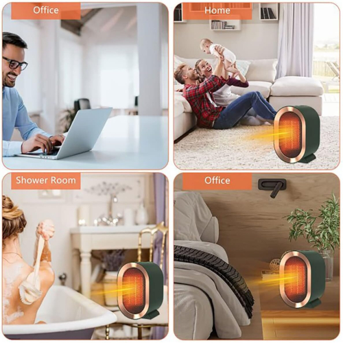 Ceramic Plug in Fan Heater,1200W Compact Portable Fan Heater on OnBuy