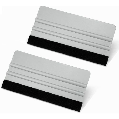 3 x 6in Felt Edge Wrapping Squeegee Scratches-Free Decal Applicator ...