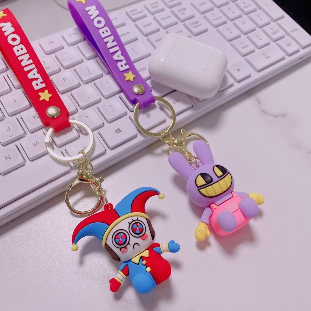 Adorable The Amazing Digital Circus Keychain on OnBuy