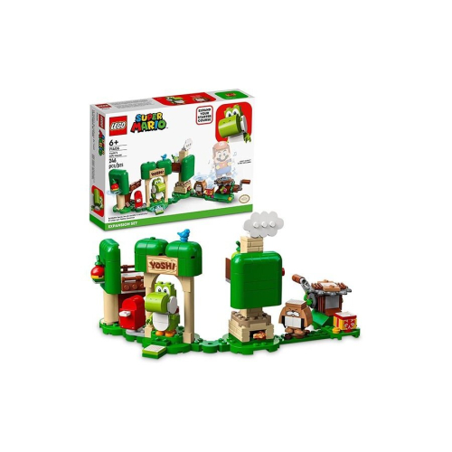 LEGO Super Mario Yoshis Gift House Expansion Set, Expanded Play, Red ...