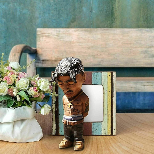 Legend Hip Hop Rapper Commemorative Resin Statue Minifigures Ornaments ...