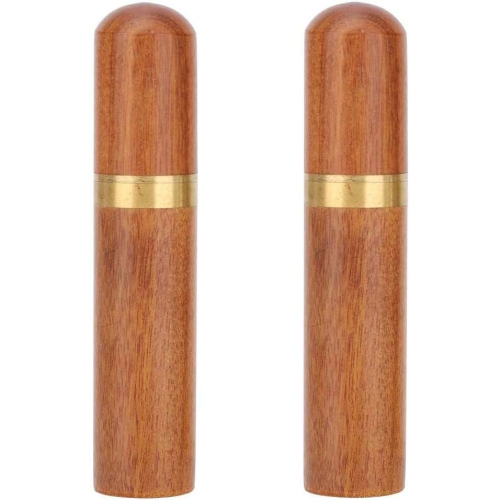 Needle Box Wooden Case, 2 Pieces Wooden Needle Holder Sewing Needle ...