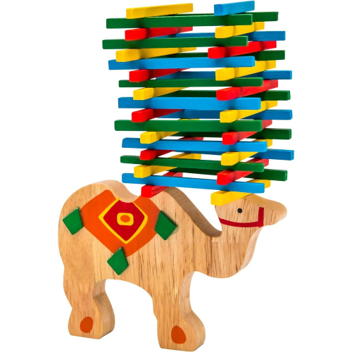Stackable Wooden Montessori Camel, to Learn Dexterity with Small ...