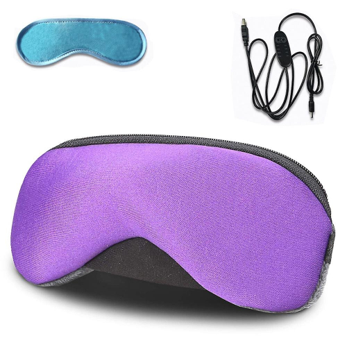 1 Pcs Portable Cold And Hot Usb Heated Steam Eye Mask & Reusable on OnBuy