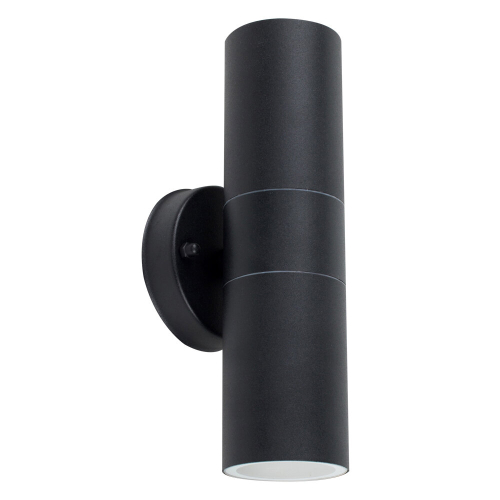 Modern Stainless Steel Black External Up/Down IP44 Rated Outdoor ...