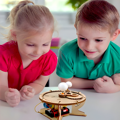 3D Wooden DIY electric solar system model science jigsaw Puzzle on OnBuy
