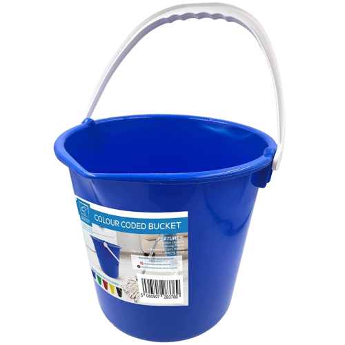 Plastic Bucket with Handle 7.5L Storage Water Container Waste Large on ...