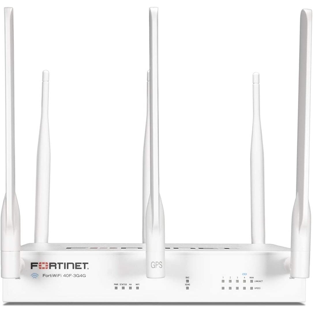 Fortinet Fortigate FortiWiFi FWF-40F-3G4G 5 x GE RJ45 ports 1 WAN Port ...