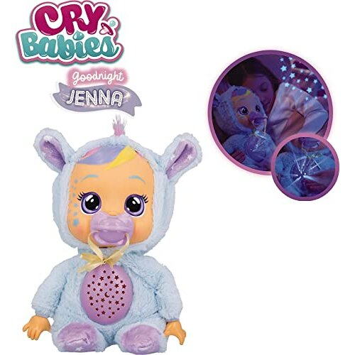 CRY BABIES Goodnight Starry Sky Jenna / Sleepy Time Baby Doll with LED ...