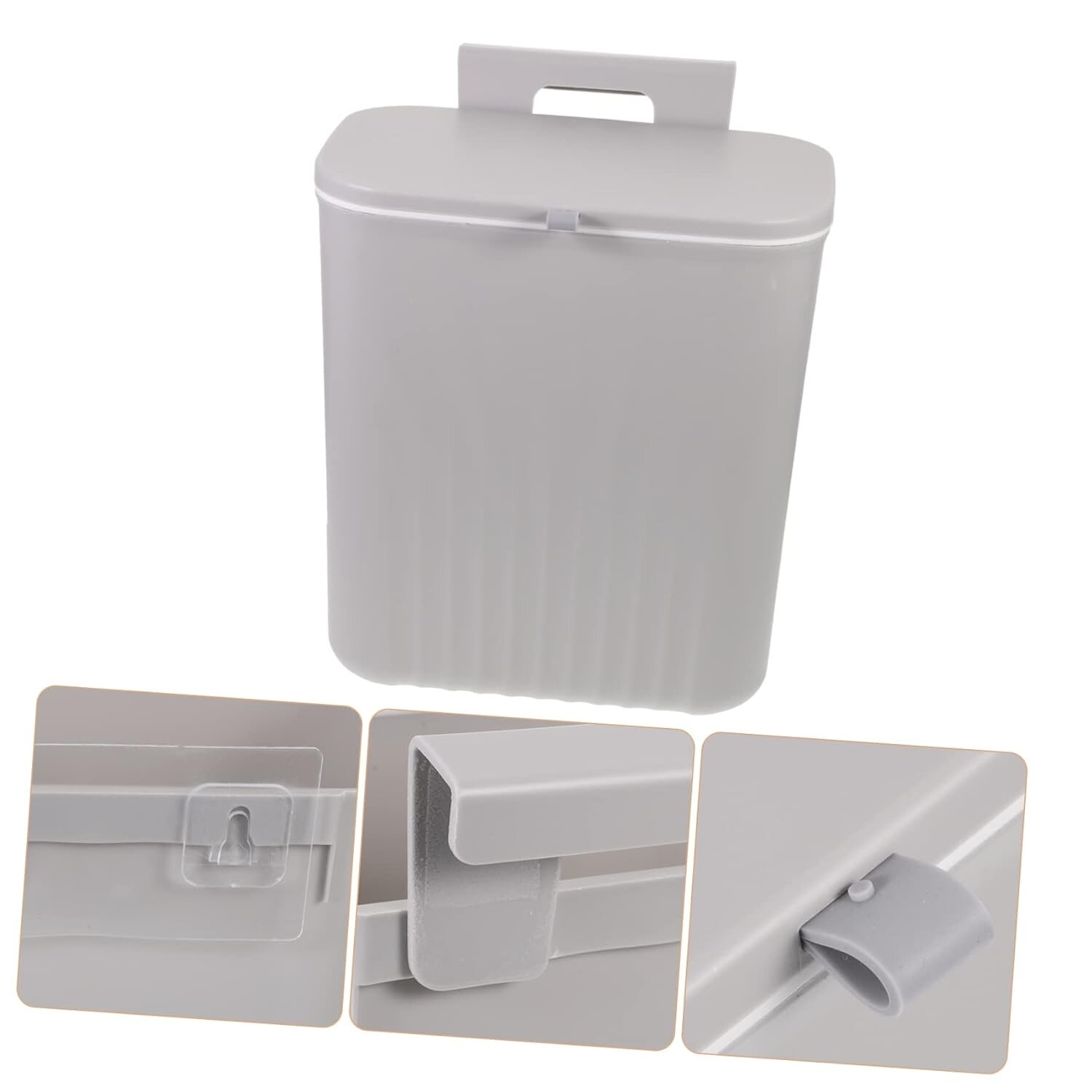 Wall-Mounted Trash Can Laundry Bin Cabinet Door Mounted Trash Can ...