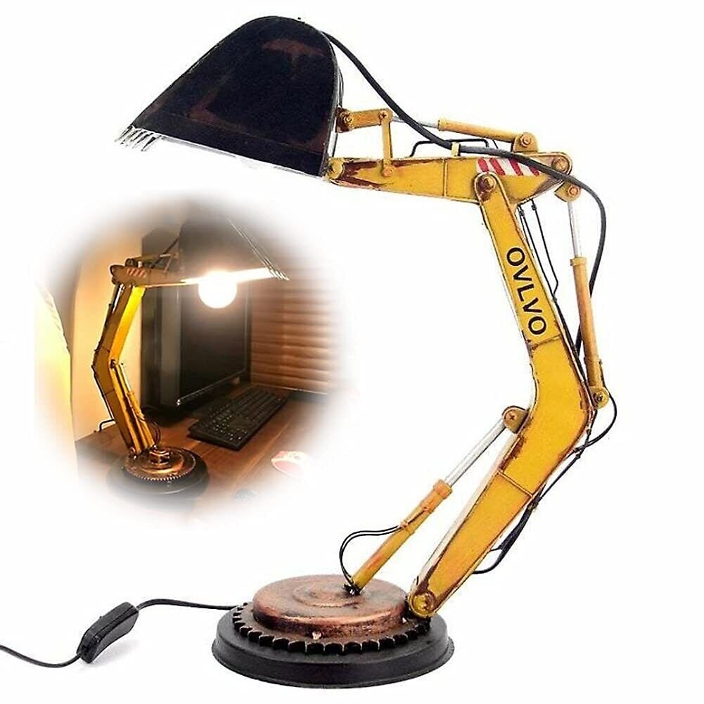 Digger Desk Lamp LED - Unique Excavator Desk Lamp Decoration ...