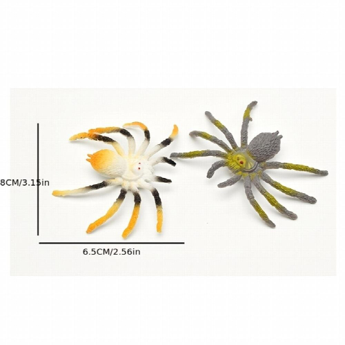 Simulated Spider Toy Small Flower Spider Scary Crawling Insect Spider ...