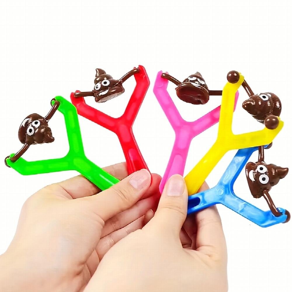 Smile Poop Slingshot Toy Funny Catapult Poo Slingshot Toy For Stress ...