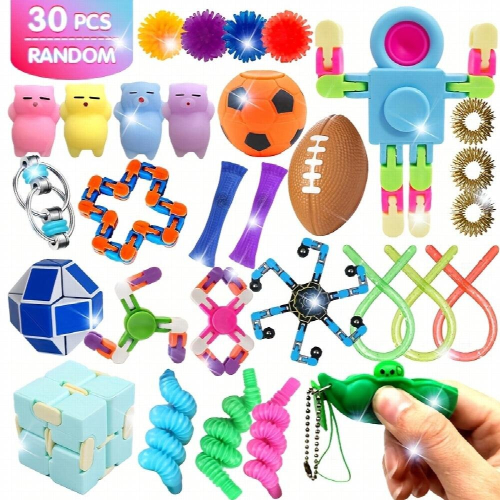 30Pcs Random Sensory Toy Set Fidget Toys Party Favors on OnBuy