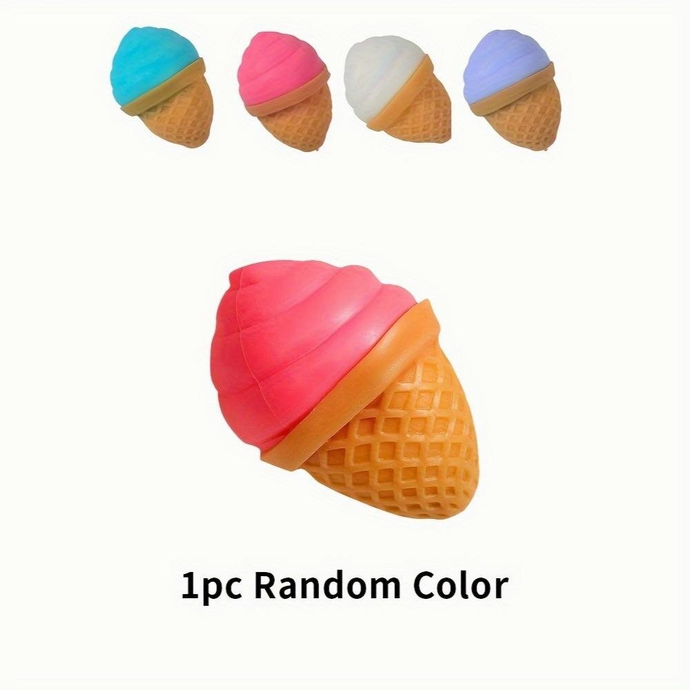 Toy Ice Cream Squeeze Ball Changing Stress Ball Sensory Calming Focus ...
