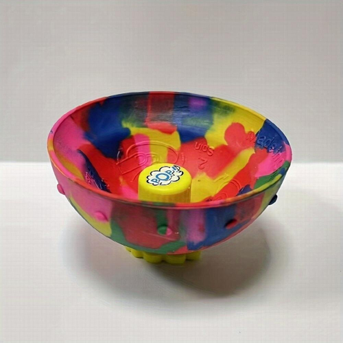 5pcs Camouflage Bouncing Bowl Fidget Toys Hip Hop Jumping Bounce Fidget ...