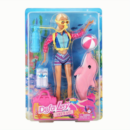 Diver Dolphin Keeper Training Toy Set Holiday Gift on OnBuy