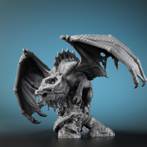 Unpainted Dragon Miniatures TTrpg Miniatures Game For Tabletop Rpg ...