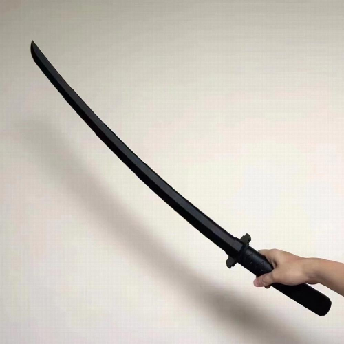 Telescopic Samurai Gravity Swing Sword Plastic Shrink Sword Hand ...