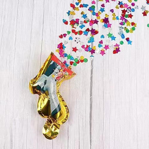 Inflatable Fireworks Gun 1 Pcs Confetti Cannons Handheld Fireworks ...