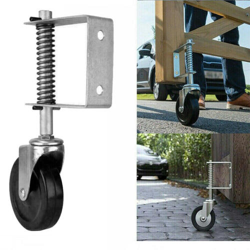 100mm 60kg Spring-loaded Gate Caster Swivel - Castor Spring - gate ...