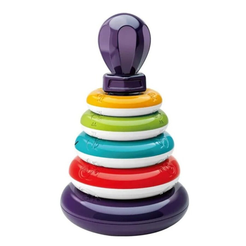 Baybee Tumbler Design Baby Ring Stacking Toy With Rattle Sound, Color ...