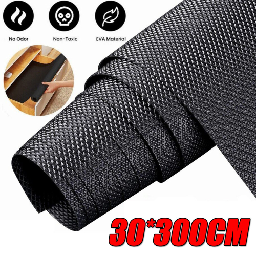 Drawer Mat Waterproof Non-Slip Mat 30 x 300 cm EVA Cupboard Mat Cut to ...