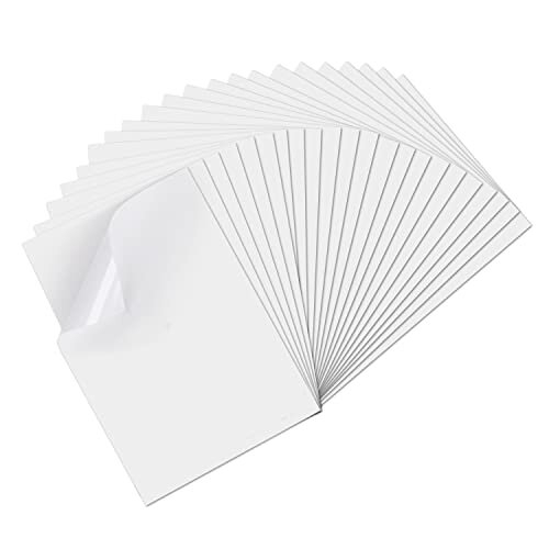 YOUHOOL A4 Sticker Paper for Printing Printable Vinyl Sticker Paper ...
