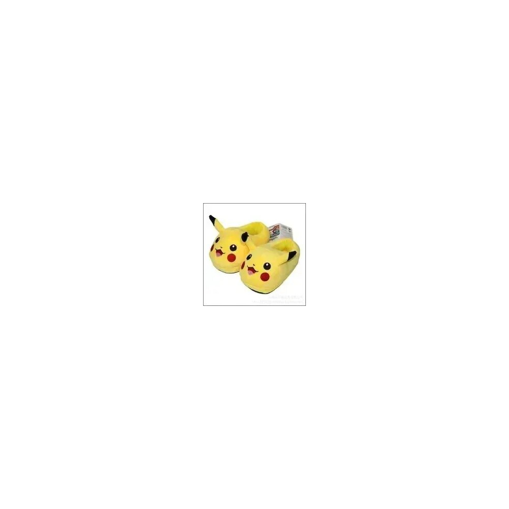 (Pikachu 15, 35-40 shoe size) Pokemon Cotton Slippers Snorlax Pikachu ...