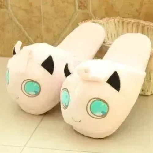 (Jigglypuff 21, 35-40 shoe size) Pokemon Cotton Slippers Snorlax ...