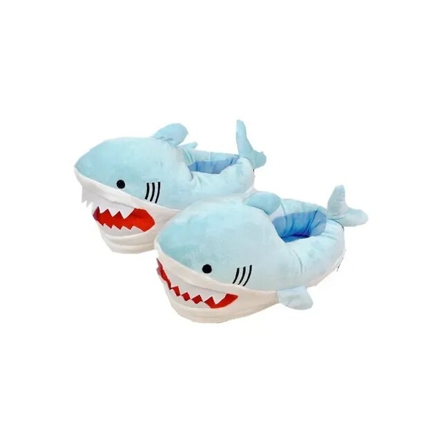 (shark 33, 40-44 shoe size) Pokemon Cotton Slippers Snorlax Pikachu ...