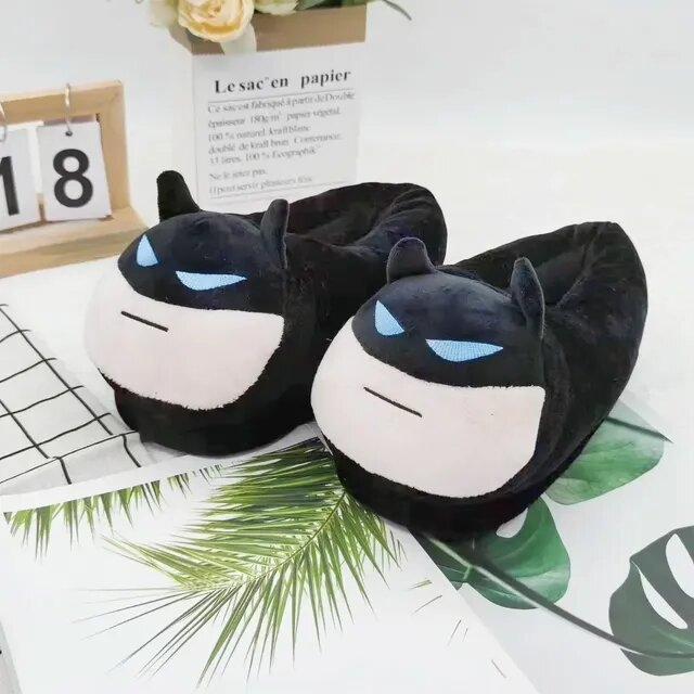 (man 36, 40-44 shoe size) Pokemon Cotton Slippers Snorlax Pikachu ...