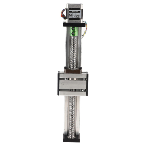 200mm Stroke Single Shaft Ball Screw Linear Guide Rail Cnc Sliding Table With 42 Motor (1610) on ...