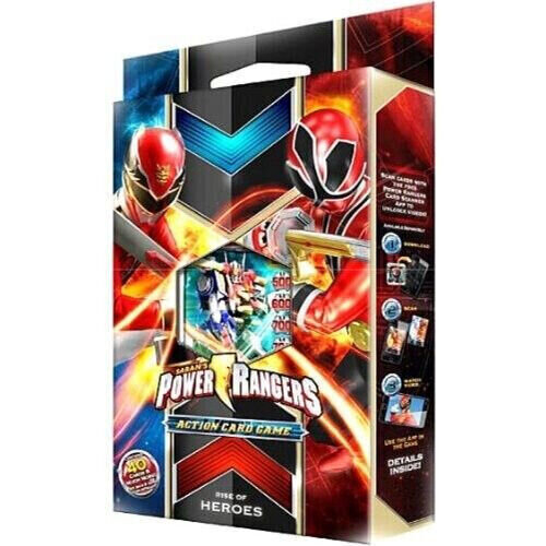 Power Rangers Megaforce Action Card Game Starter Deck Rise of Heroes ...