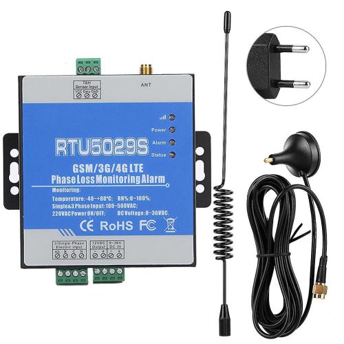 Rtu5029 Gsm 380v 3 Phase Loss Temperature Humidity Alarm Power Failure ...