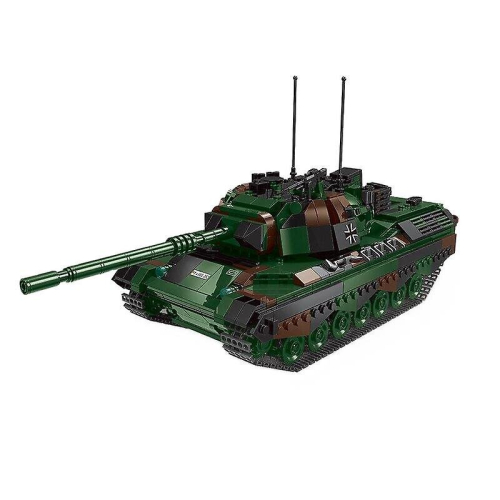1:30 Scale WW2 Military Leopard 1 Main Battle Tank MODEL Batisbricks ...