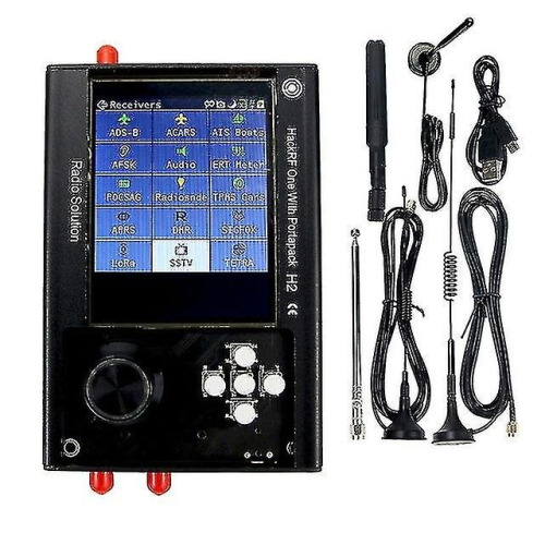 3.2 Inches Portapack H2 + For Hackrf One + Antenna + Case Kit Sdr Software Defined Radio 1mhz ...