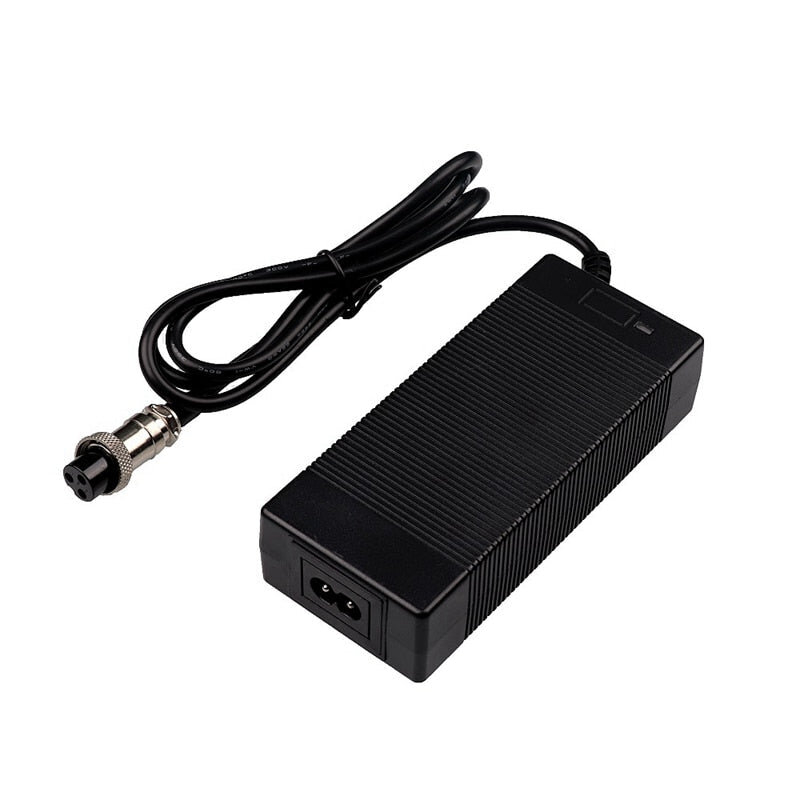 (US) 42V 2A Lithium Battery Charger For Kugoo M2 Electric scooter e-bike 36V 10Series Li-ion ...