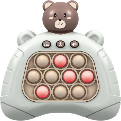 (Little Bear) Pop It Pro Games For Kids Electronic Fidgets Games Boy Girl Light Up Pop It Game ...